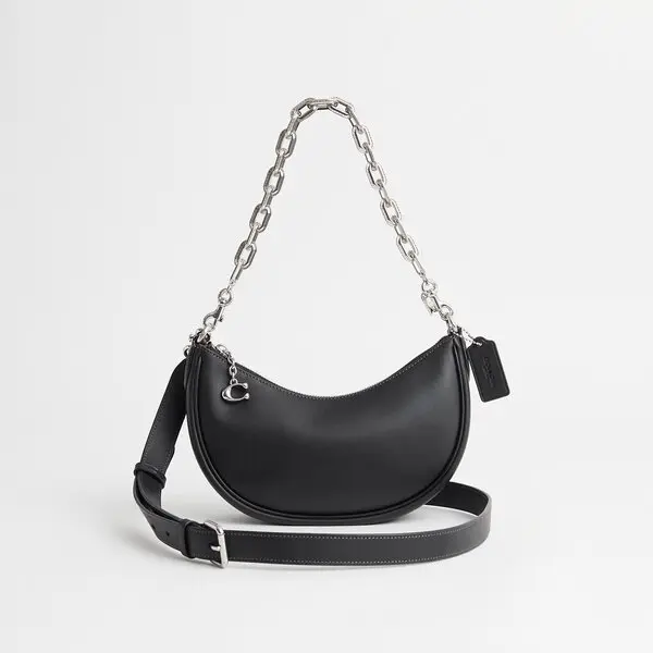 Coach Mira Shoulder Bag - Silver/black