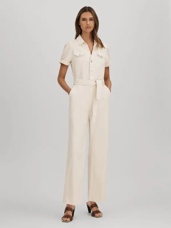 Paige Anessa Denim Jumpsuit