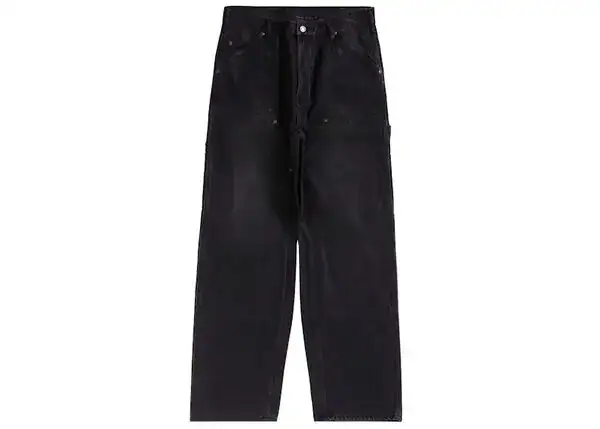 Supreme Mm6 Maison Margiela Foil Double Knee Painter Pant - Black 