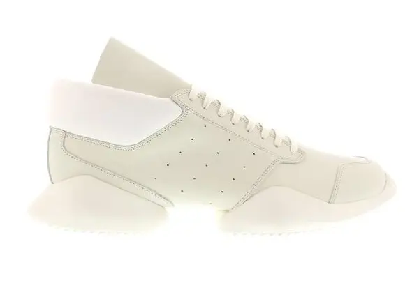 Adidas Rick Owens Tech Runner White Leather - Ro Milk/ro Milk/ro Milk ...