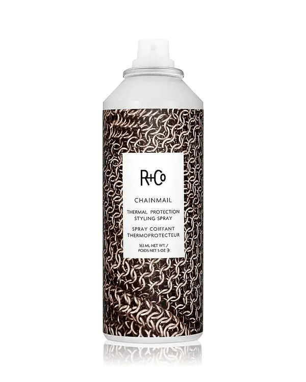 R+Co Chainmail Thermal Protection Styling Spray 5 Oz
