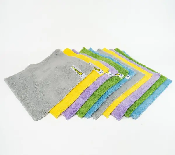 SCRUB DADDY 10-piece Multi-color Microfiber Towel Set