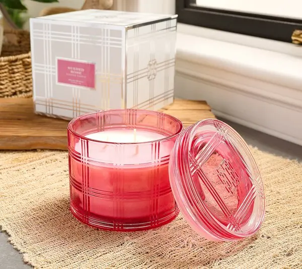 HOMEWORX BY SLATKIN + CO. As Is Sueded Rose 14oz. Candle