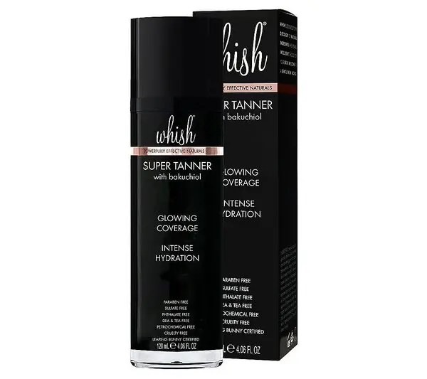 Whish Super Tanner With Bakuchiol, 4.06 Oz