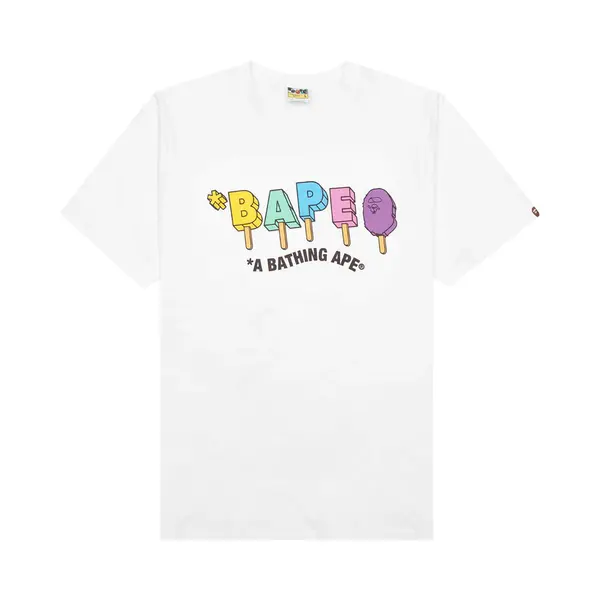 BAPE Popsicle Tee - White