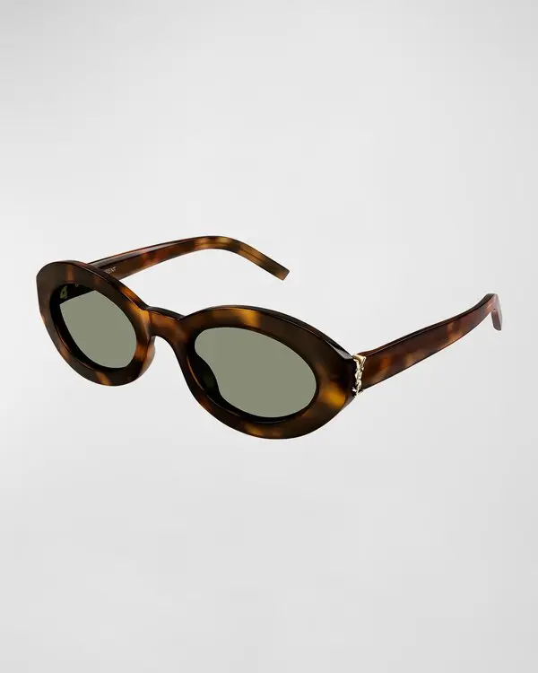 Saint Laurent Oval Sunglasses