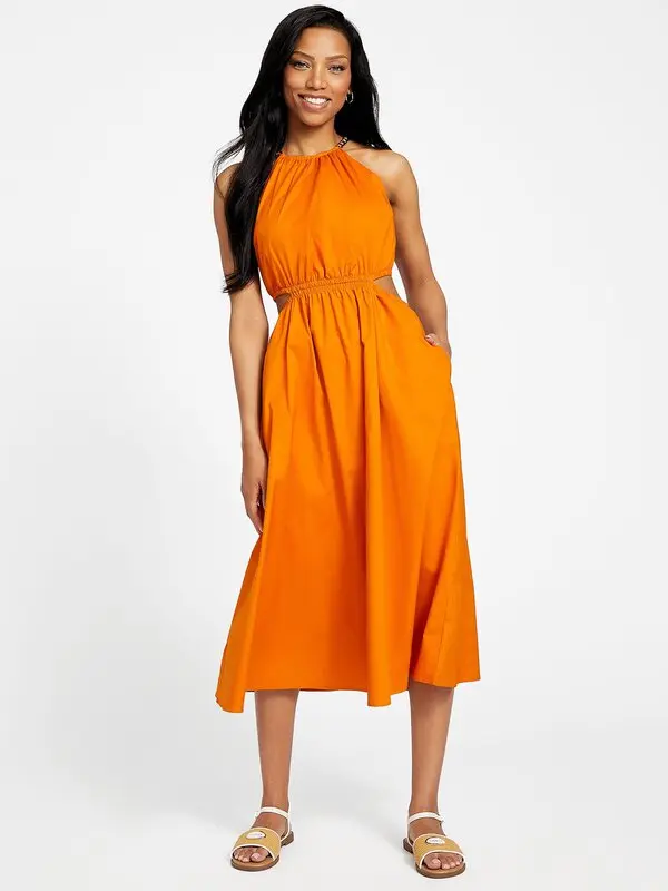 Buy GUESS FACTORY Isabel Midi Dress - Multi At 25% Off | Editorialist