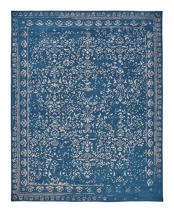 FEIZY Bella 9698014f Area Rug, 8' X 10 - Blue/silver