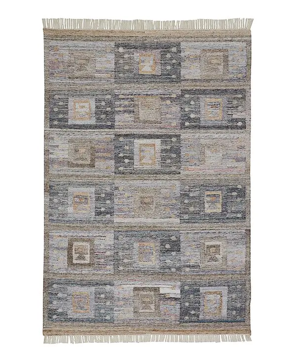 FEIZY Beckett 8900816f Area Rug, 5' X 8 - Charcoal Multi