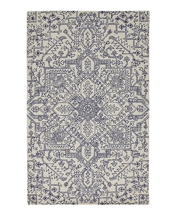 FEIZY Belfort 8698778f Area Rug, 5' X 8 - Ivory/navy