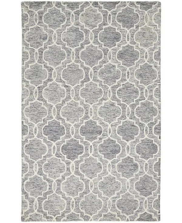 FEIZY Belfort 8698775f Area Rug, 8' X 10 - Gray/ivory