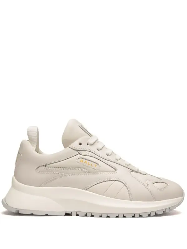 Bally Logo-print Panelled Sneakers