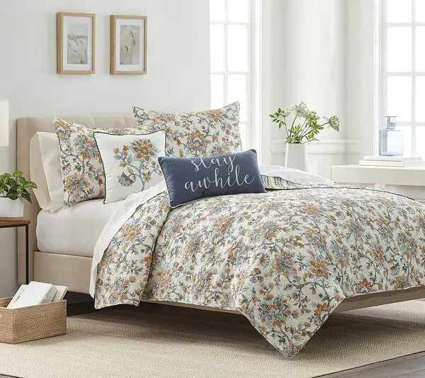 VALERIE PARR HILL Ainsley 3pc Full/queen Quilt Set Valerie