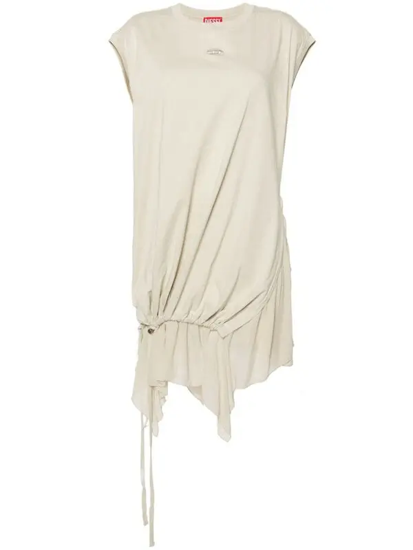 diesel asymmetric dress dress Drollette Black