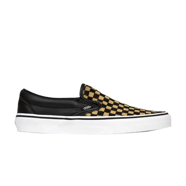 VANS Slip-on Calf Hair Sneakers