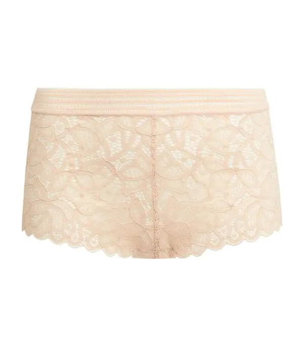 Wacoal Lace Raffine Boyshorts - Nude | Editorialist