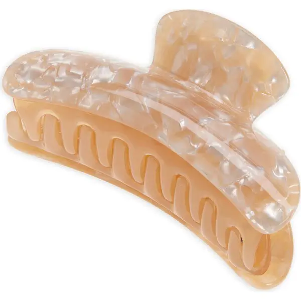 MACHETE Grande Heirloom Claw Clip - Peach Shell