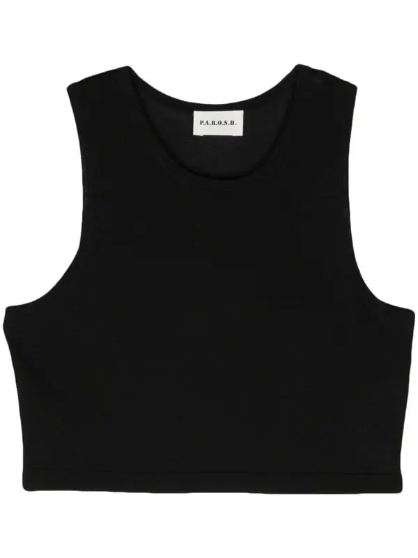 P.a.r.o.s.h Roux Knitted Tank Top