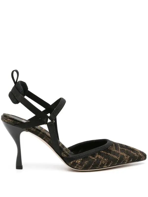 Fendi Colibrì Lite 85mm Slingback Pumps