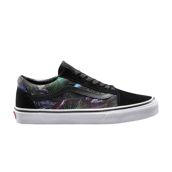 VANS Floral Old Skool Sneakers - Black
