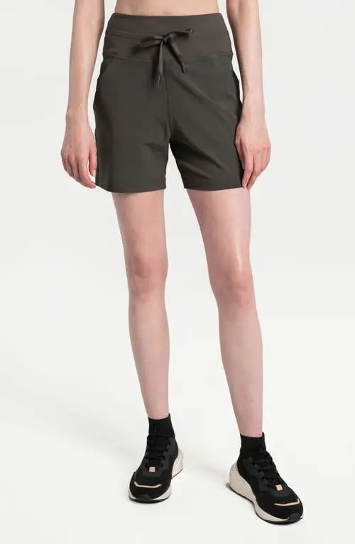 LOLE Momentum Drawstring Shorts - Olive