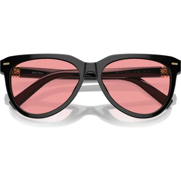 Miu Miu 56mm Phantos Sunglasses - Black