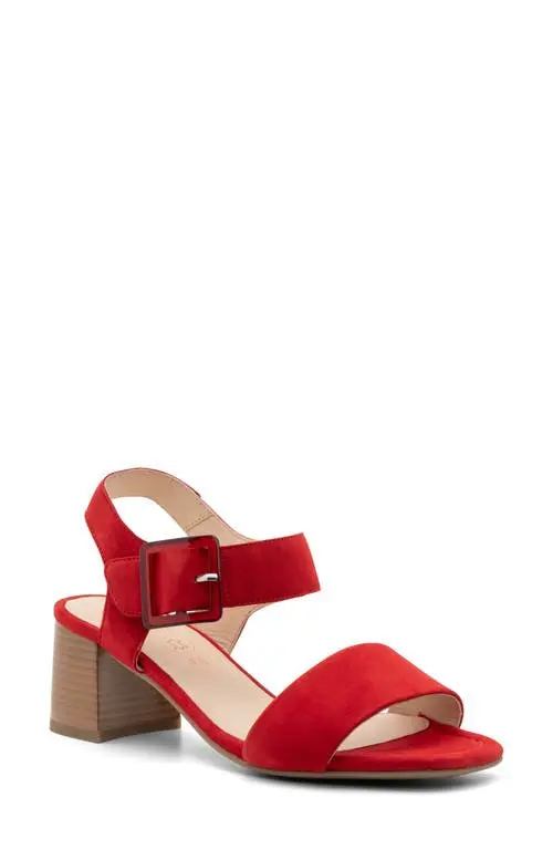 ARA Bethel Ankle Strap Sandal - Red