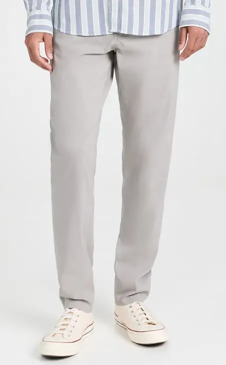 Faherty Brand Movement 5 Pocket Pants - Fossil