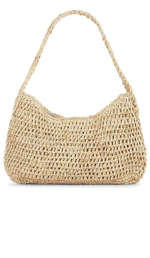 Hat Attack Kate Raffia Shoulder Bag
