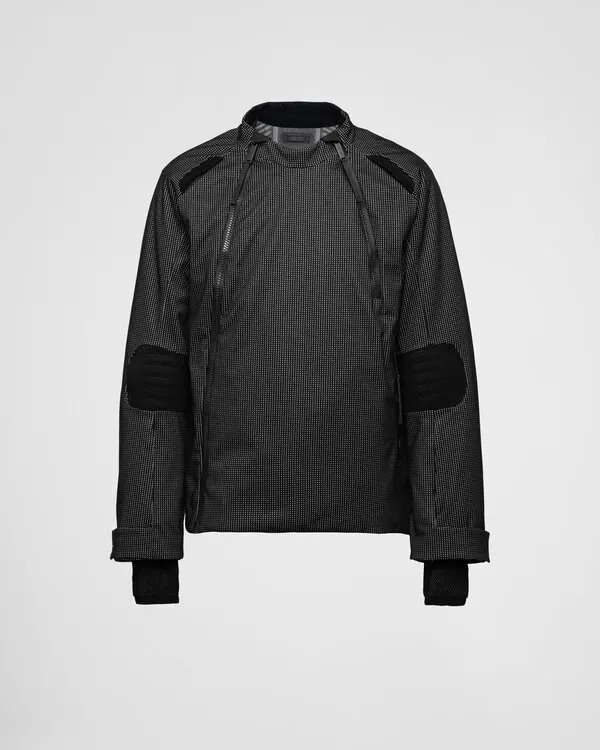 Prada Reflective Fabric Ski Jacket
