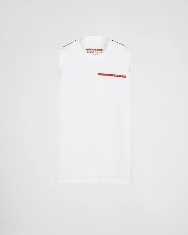 Prada Piqué Tank Top