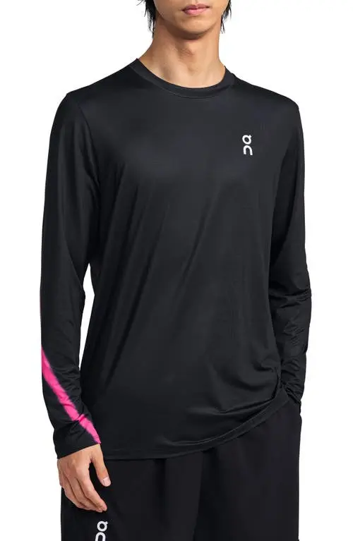 On Court Long Sleeve Top - Black