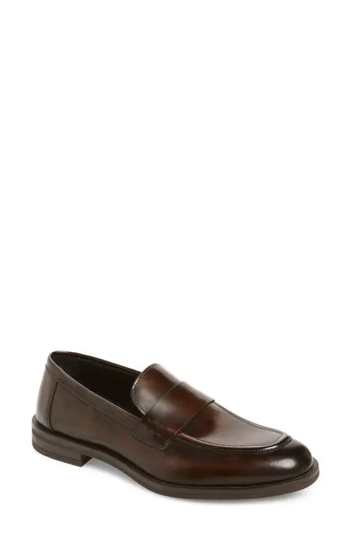 STUART WEITZMAN Club Loafer - Cognac