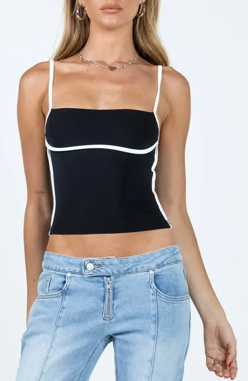 Princess Polly Maidenwell Contrast Crop Camisole