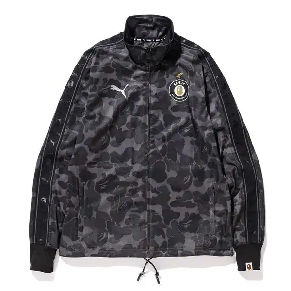 Bape X Puma Abc Camo Training Jacket Black Editorialist