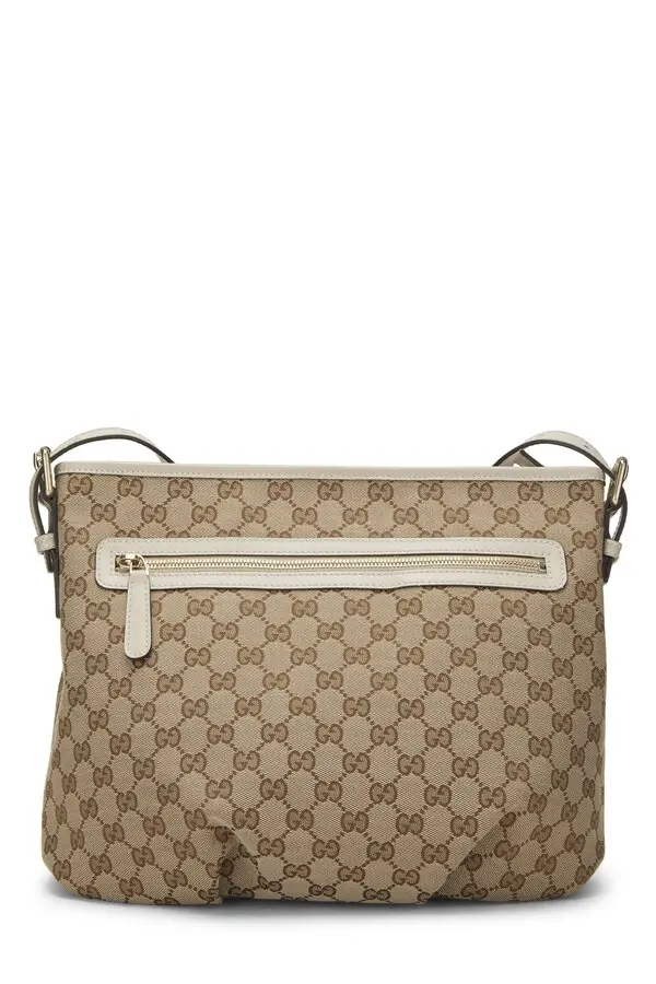 Gucci Original Gg Canvas Large Crossbody Bag