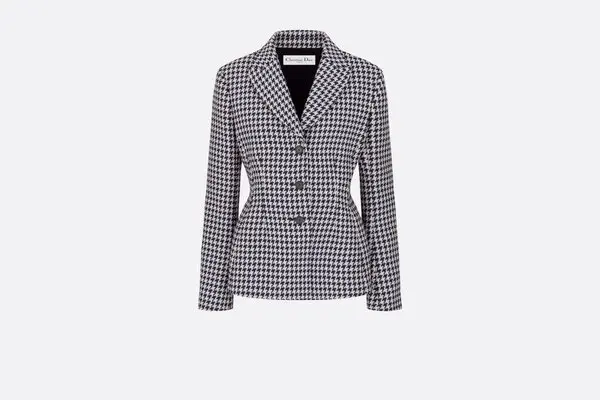 Buy Dior Tight-fitting Jacket - Blue At 33% Off | Editorialist