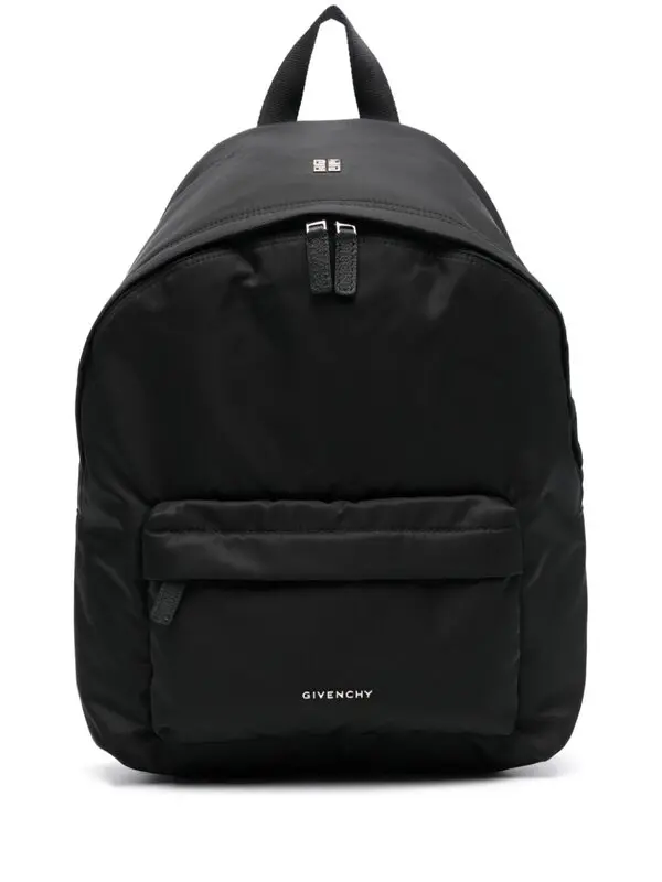 Givenchy Essential U Logo-lettering Backpack - Black | Editorialist