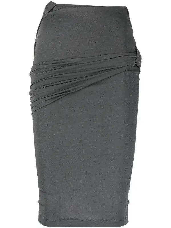 Givenchy Gathered-detail Fitted Skirt
