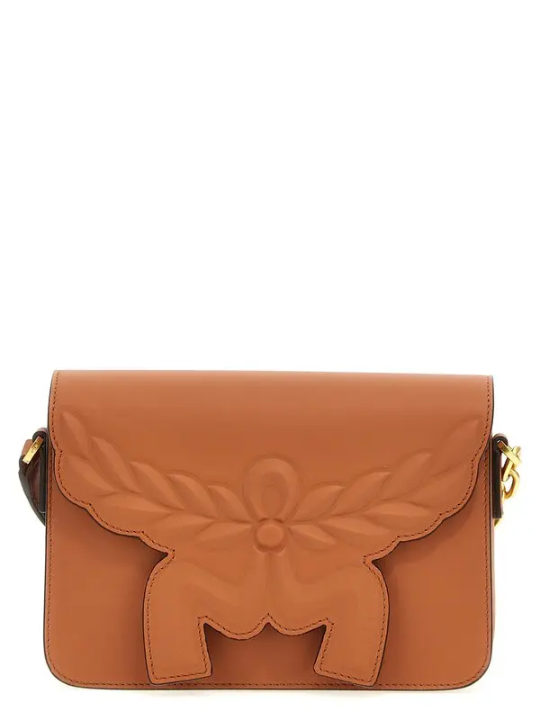Mcm Himmel Crossbody Bag - Brown