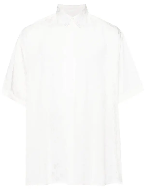 LGN LOUIS GABRIEL NOUCHI Patterned-jacquard Shirt