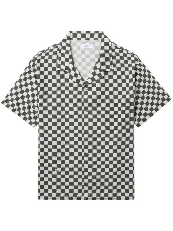 ERL Checked Short-sleeve Shirt