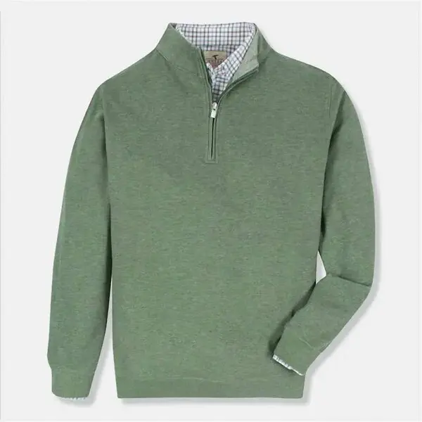 Buy GENTEAL Cotton/modal Quarter Zip In Cypress - Multi At 36% Off ...
