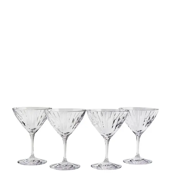 SOHO HOME Roebling Set Of 4 Cocktail Glasses - Clear