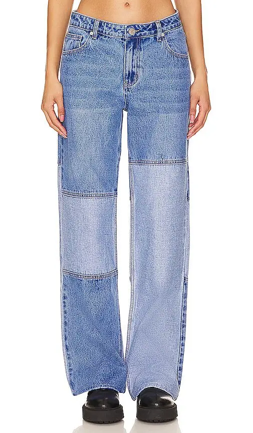 MORE TO COME Aluna Wide Leg Jeans