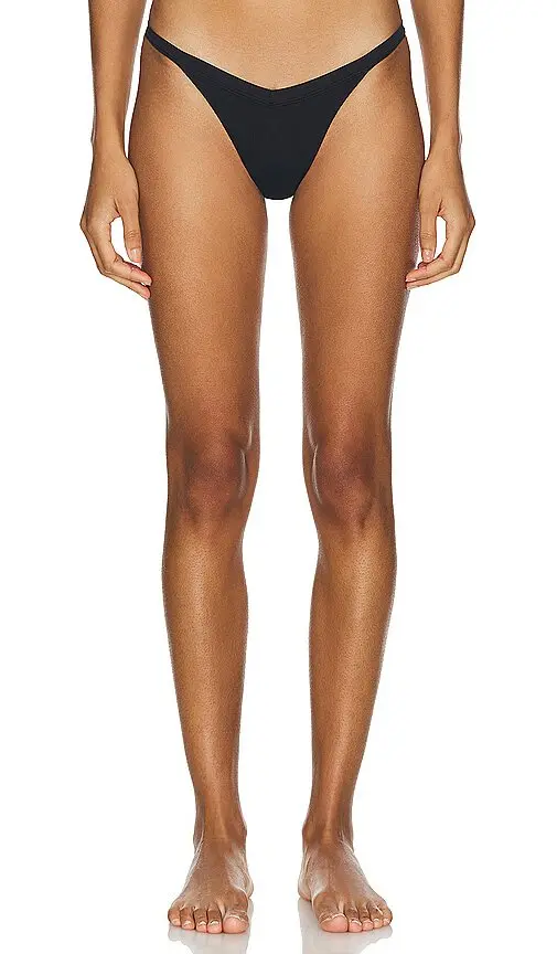 L*Space Winona Classic Bikini Bottom - Black