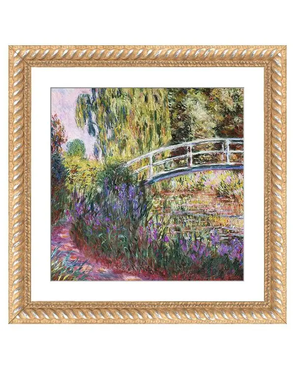 Buy ICANVAS The Japanese Bridge, Pond With Water Lilies, 1900 Claude ...