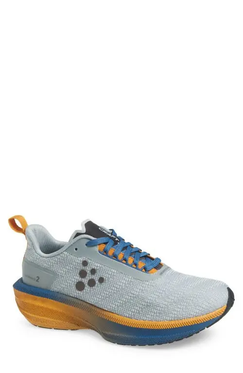 CRAFT Endurance 2 Lace-up Running Sneakers - Platnum-sour