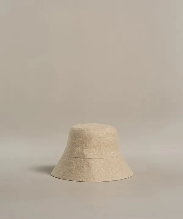Jenni Kayne Linen Bucket Hat