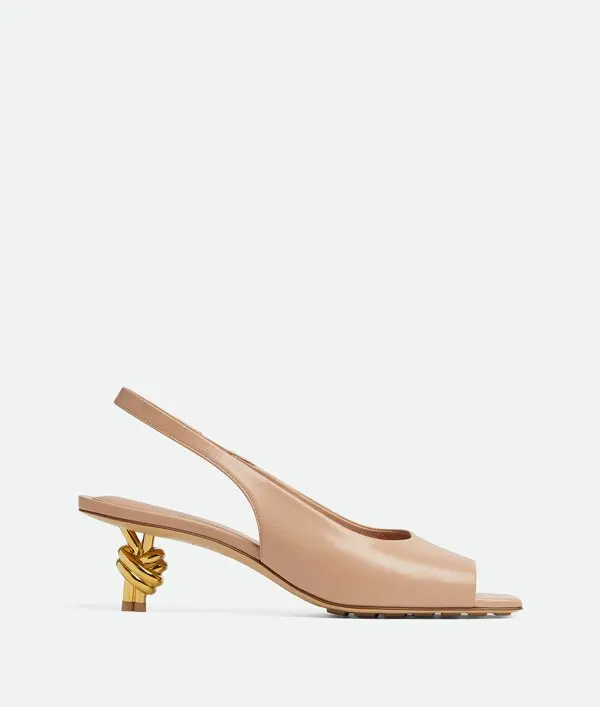 Bottega Veneta Knot Sandal - Cipria